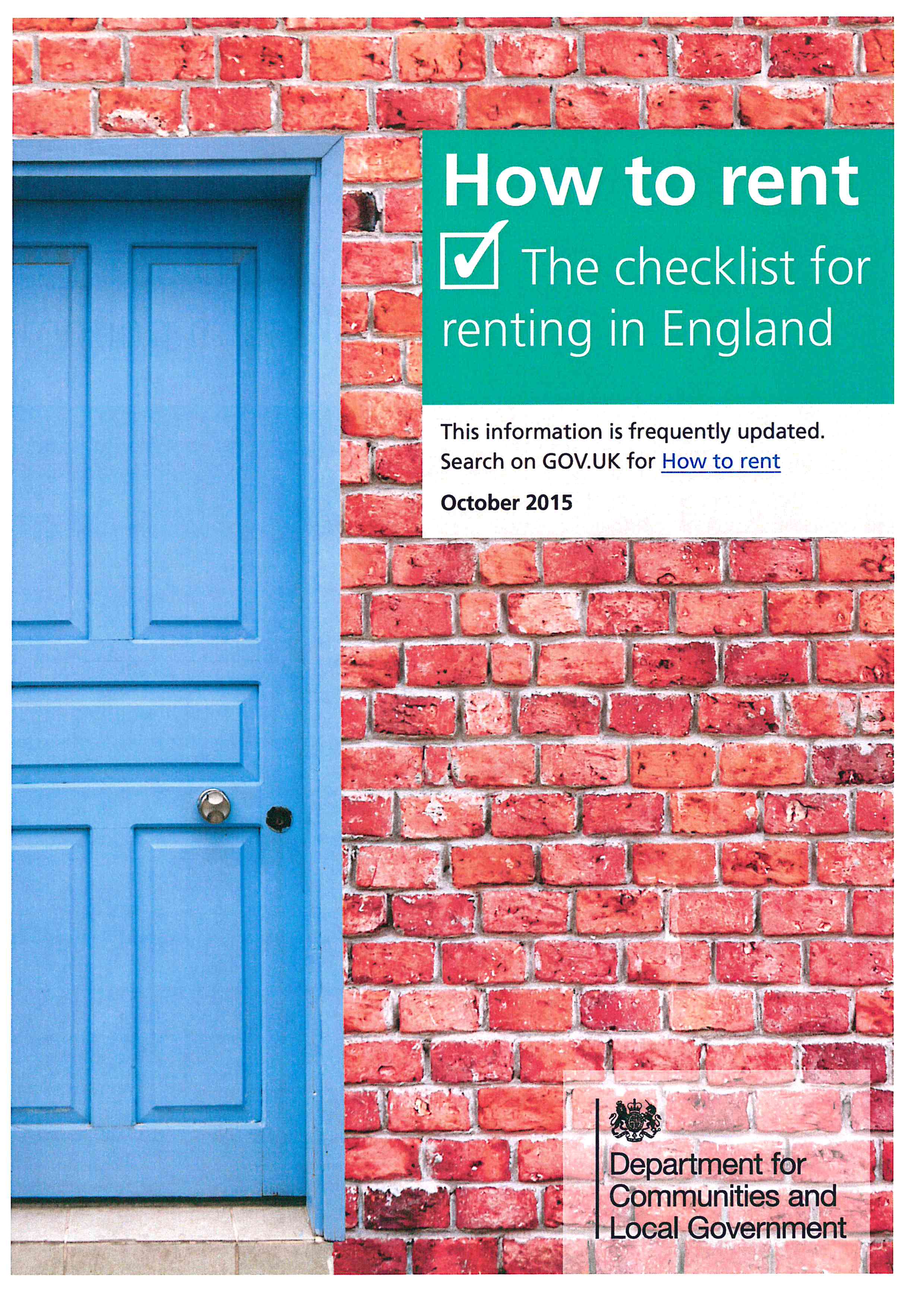 New 'How To Rent Guide' published in January 2018 - Arthur Online